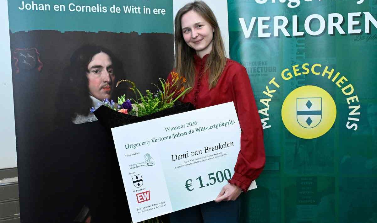 De Witt-scriptieprijs 2026 naar Demi van Breukelen (Universiteit ...